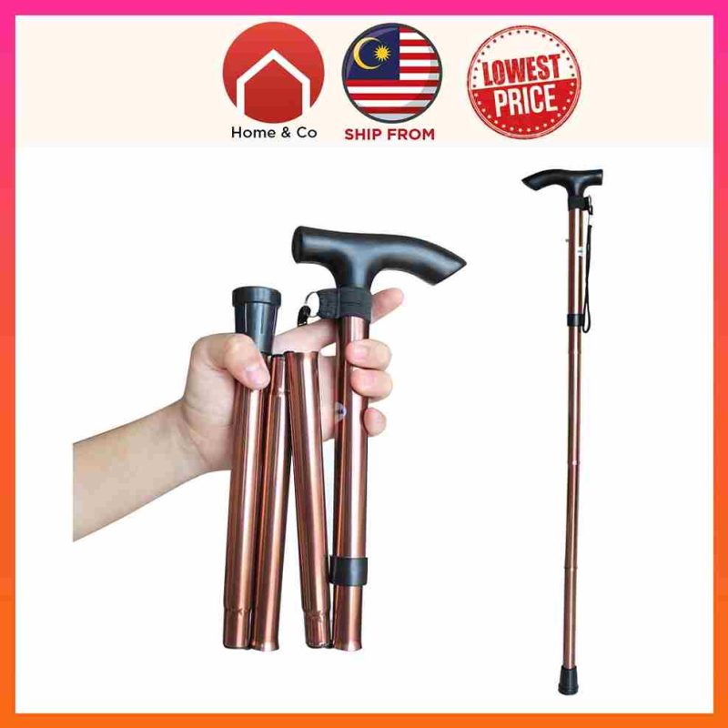 Foldable Tongkat | Withstand Strong Weight | Walking Aid - Home N Co ...